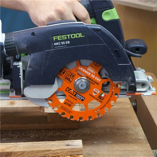 CMT Xtreme Demolition Saw Blade - D160x2,3 d20 Z24 HW | IGM Tools ...