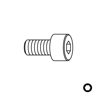 Screw - M3x10 HEX 2,5 | IGM Tools & Machinery