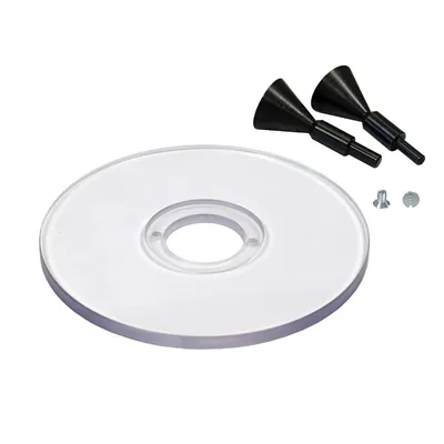 IGM Universal Clear Router Base - for 6,35-8-12-12,7 mm Shank | IGM ...